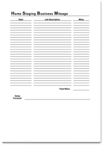 Home Staging Forms (Free Downloads)